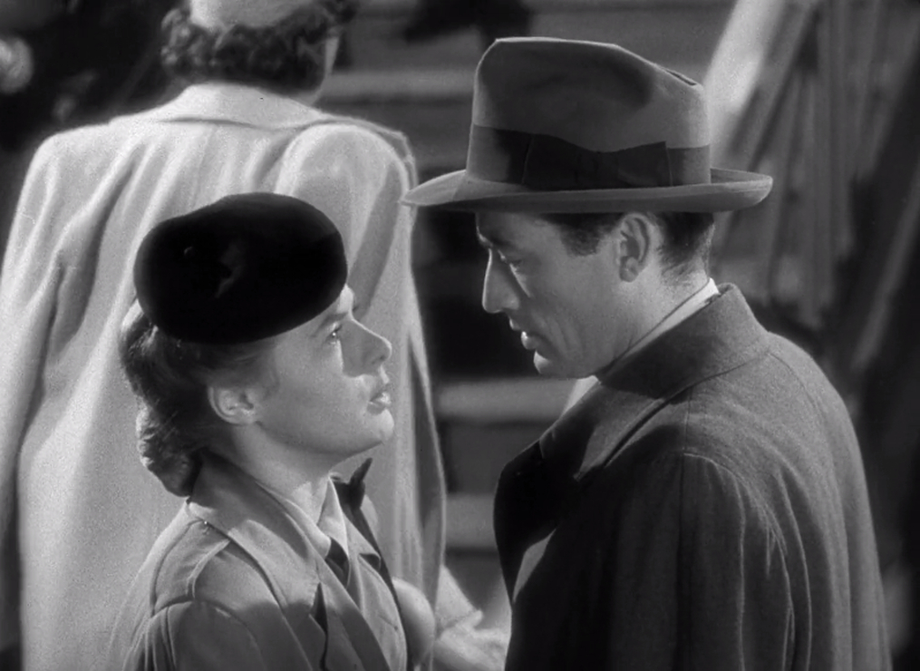 Ingrid Bergman and Gregory Peck