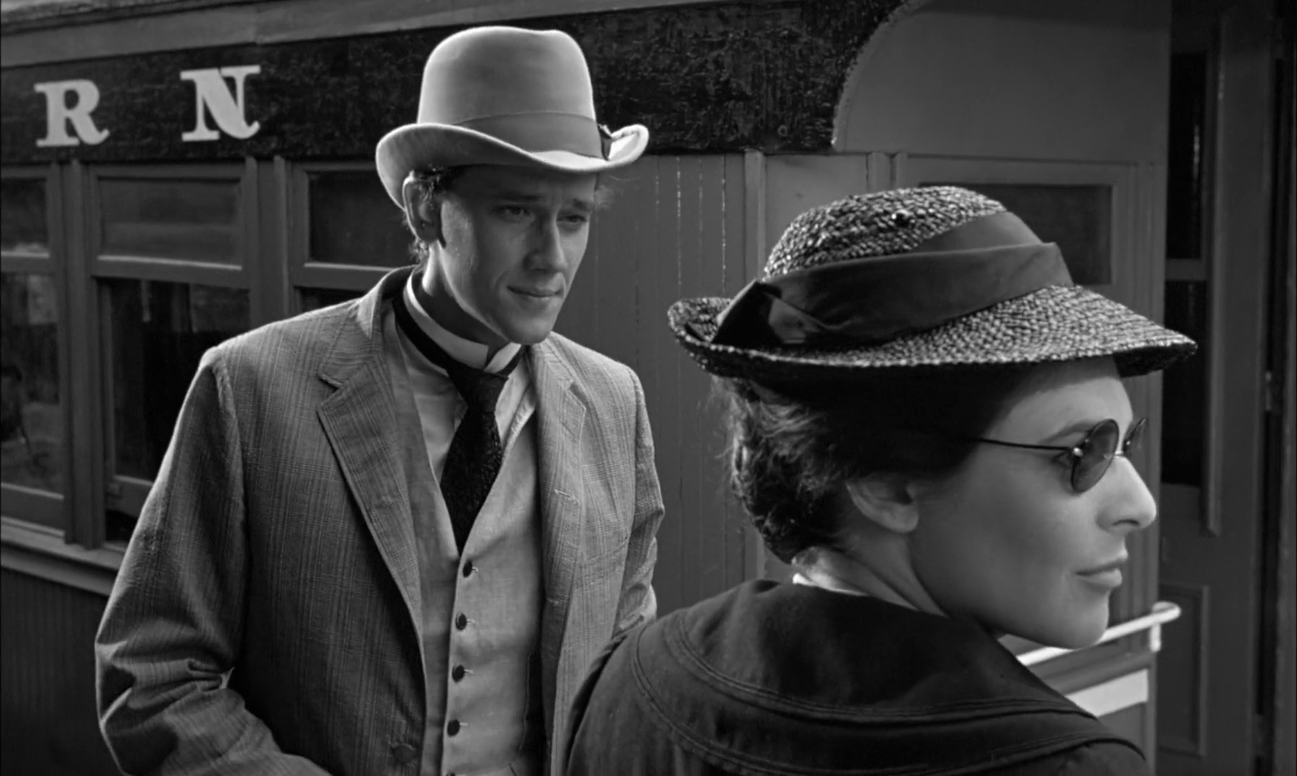 Andrew Prine and Anne Bancroft