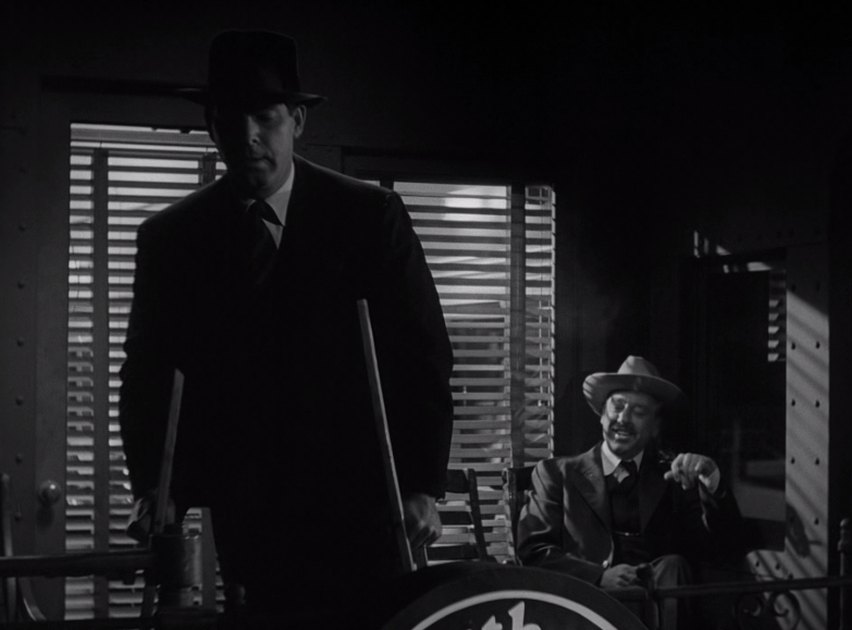 Fred MacMurray and Porter Hall