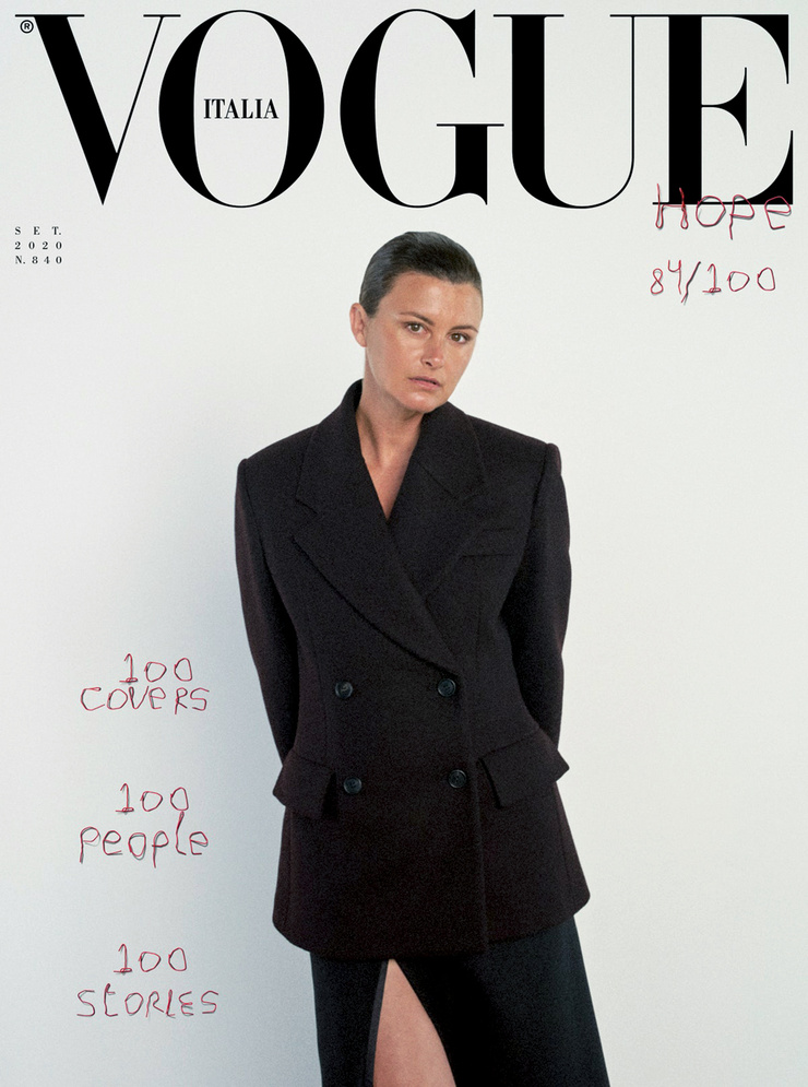 Trish Goff - Vogue Italia, September 2020 Cover