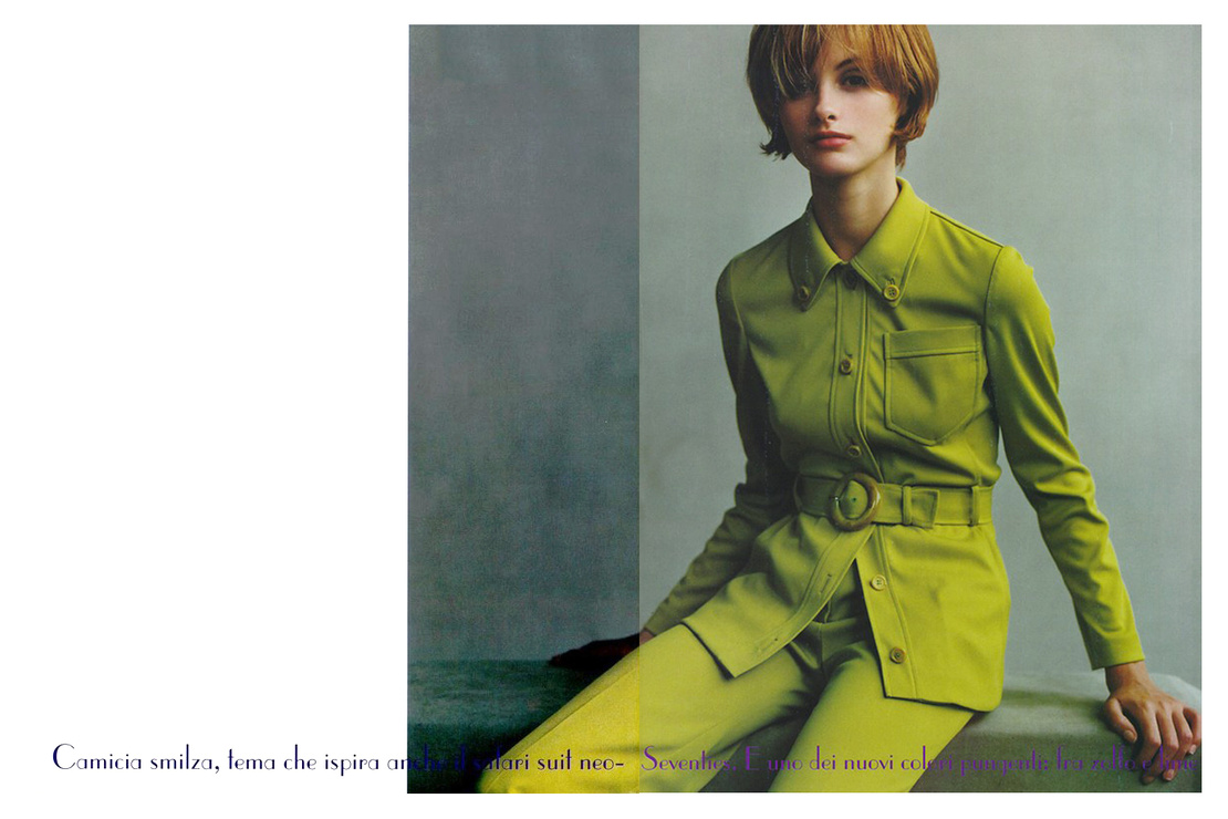 Trish Goff - Vogue Italy, February 1996