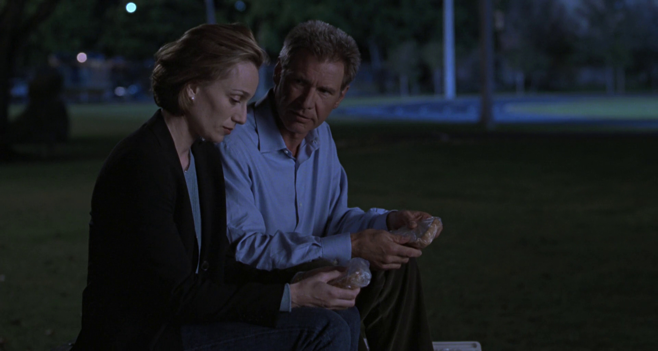 Kristin Scott Thomas and Harrison Ford