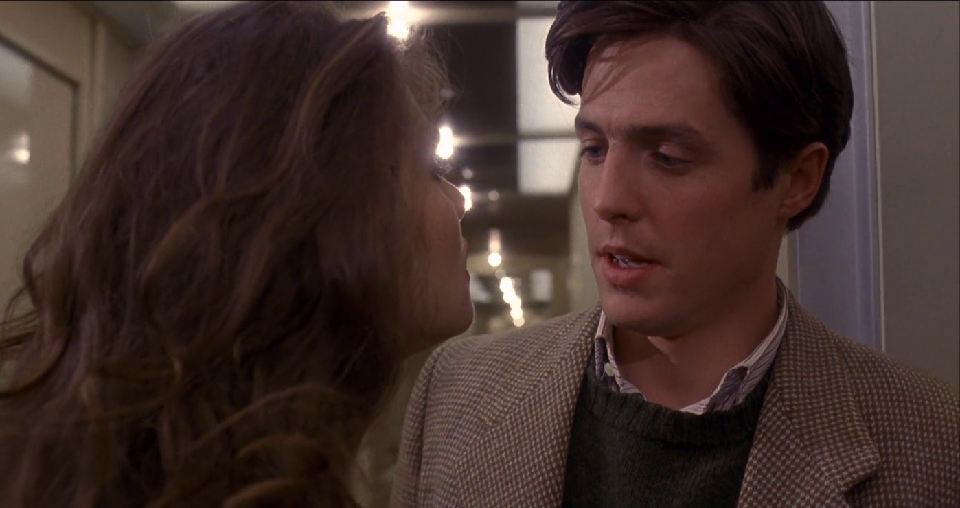 Emmanuelle Seigner and Hugh Grant