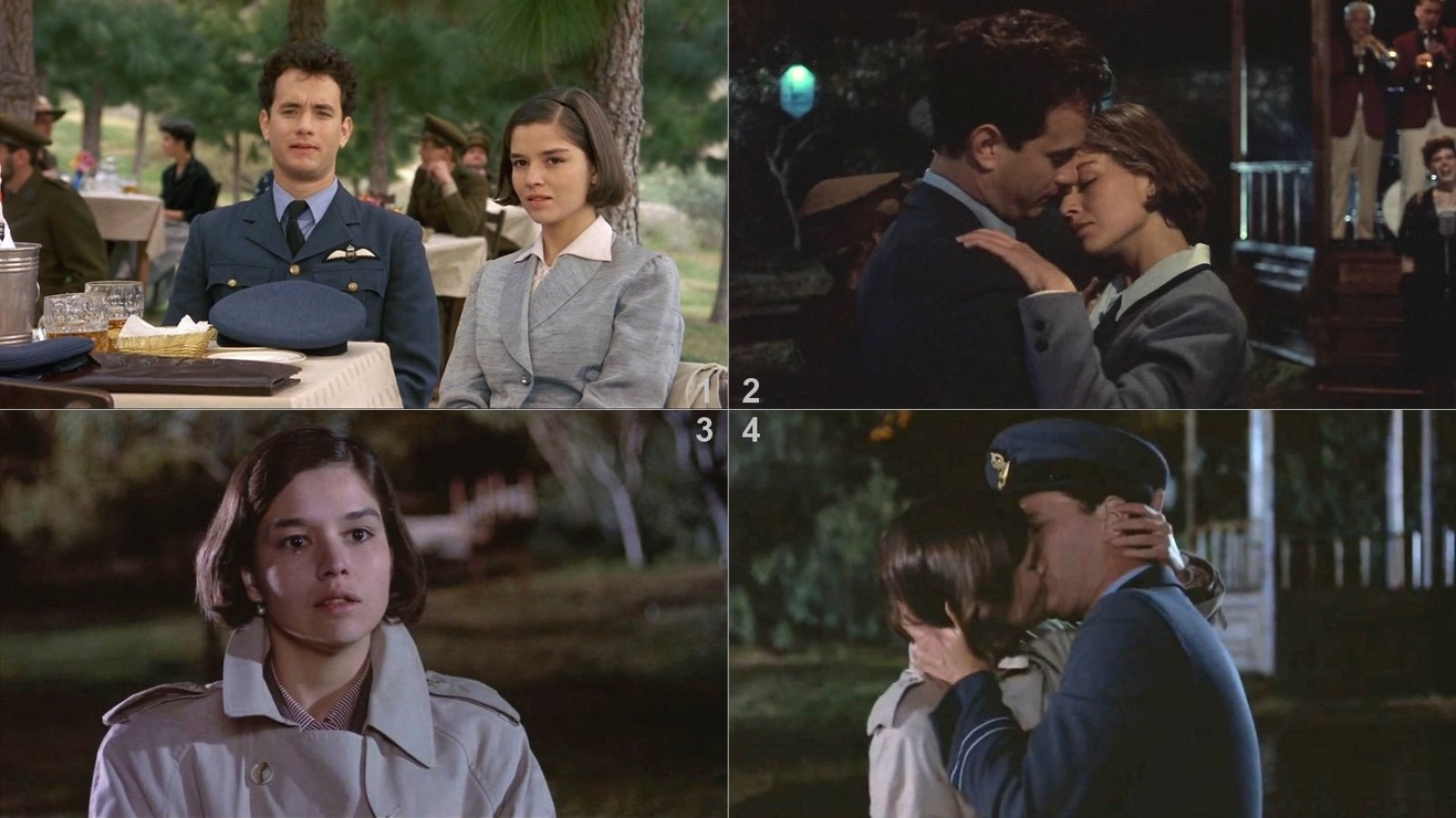 Garden Cafe scenes from "Every Time We Say Goodbye