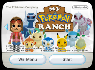 MY POKEMON RANCH
