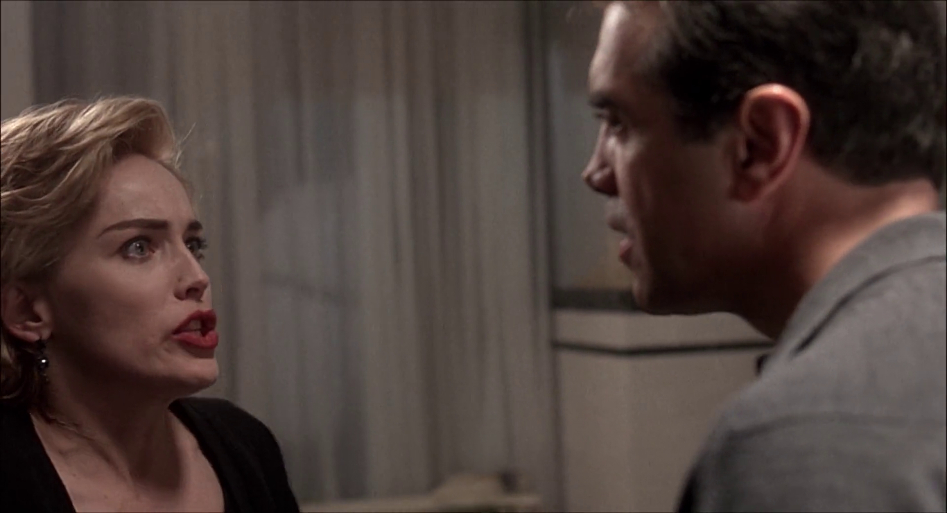 Sharon Stone and Chazz Palminteri