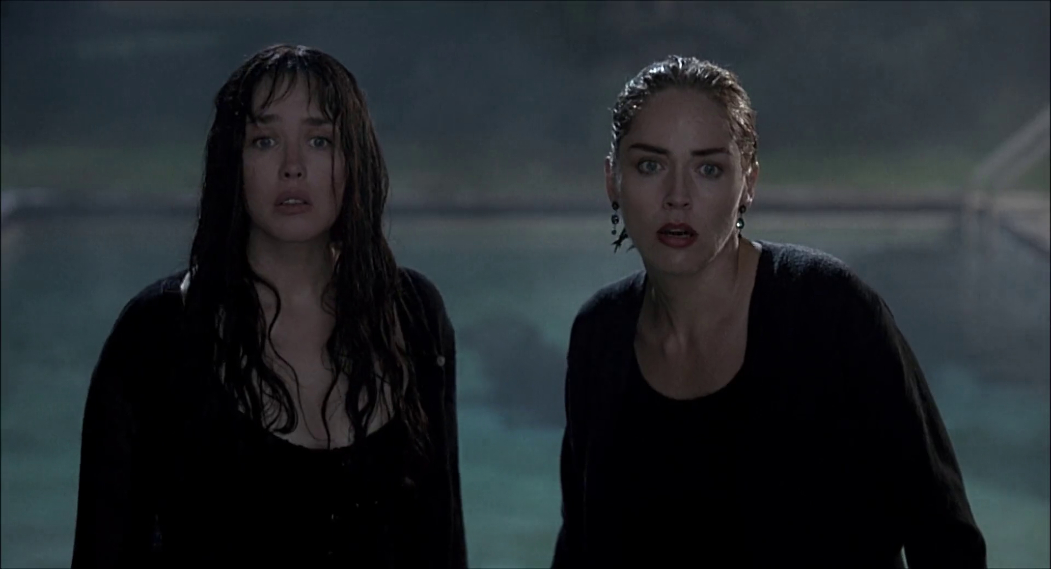 Isabelle Adjani and Sharon Stone