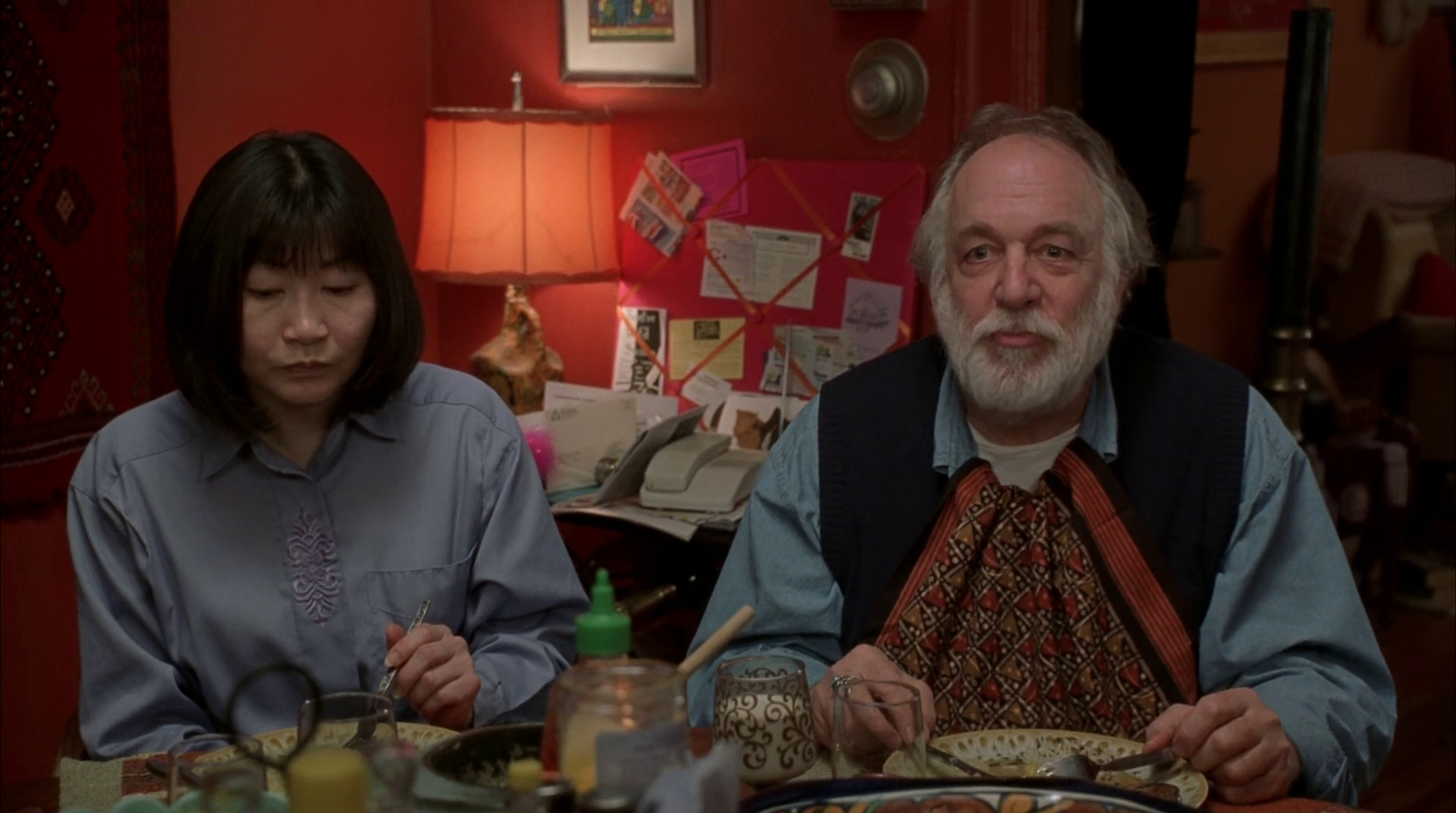 Cheryl Hamada and Howard Hesseman