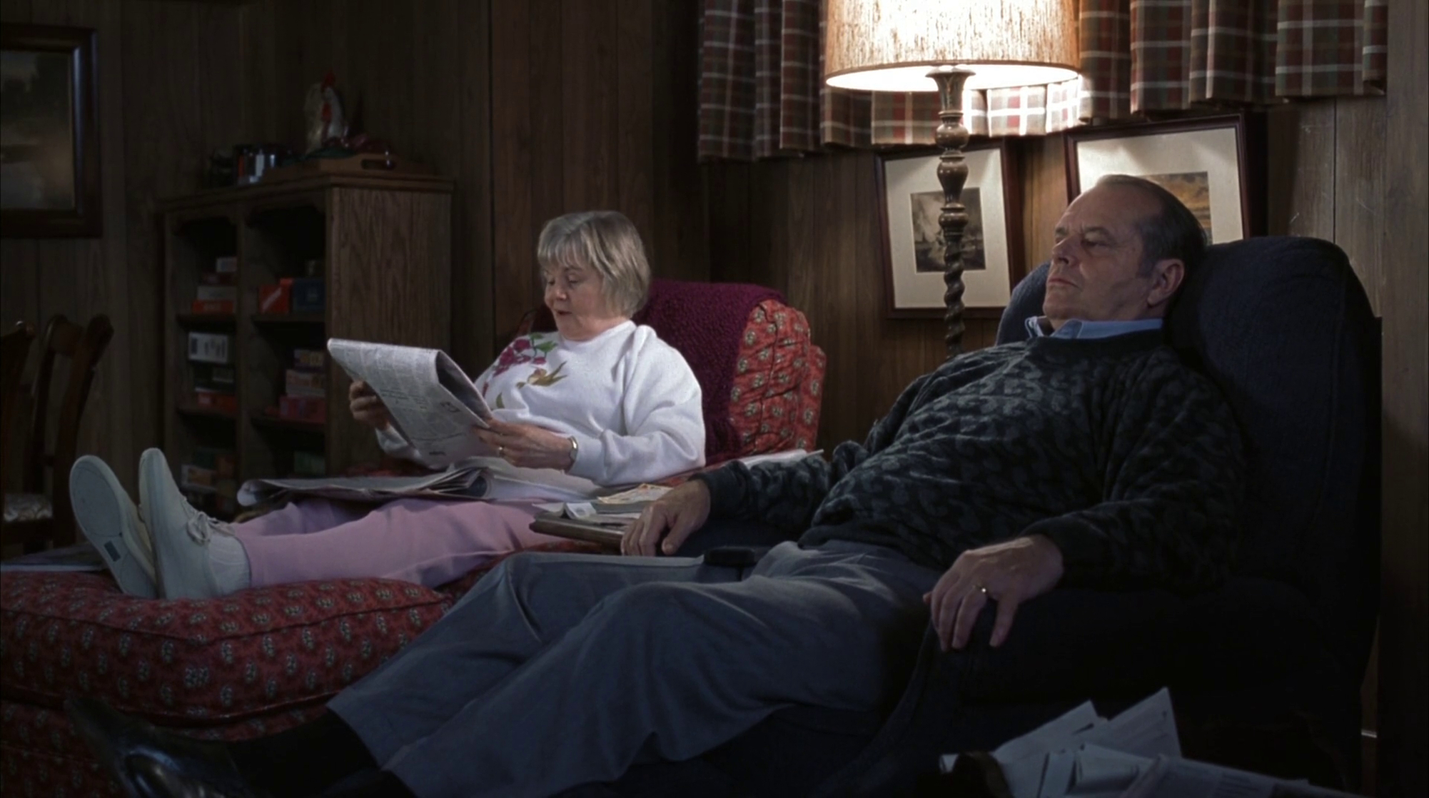 June Squibb and Jack Nicholson