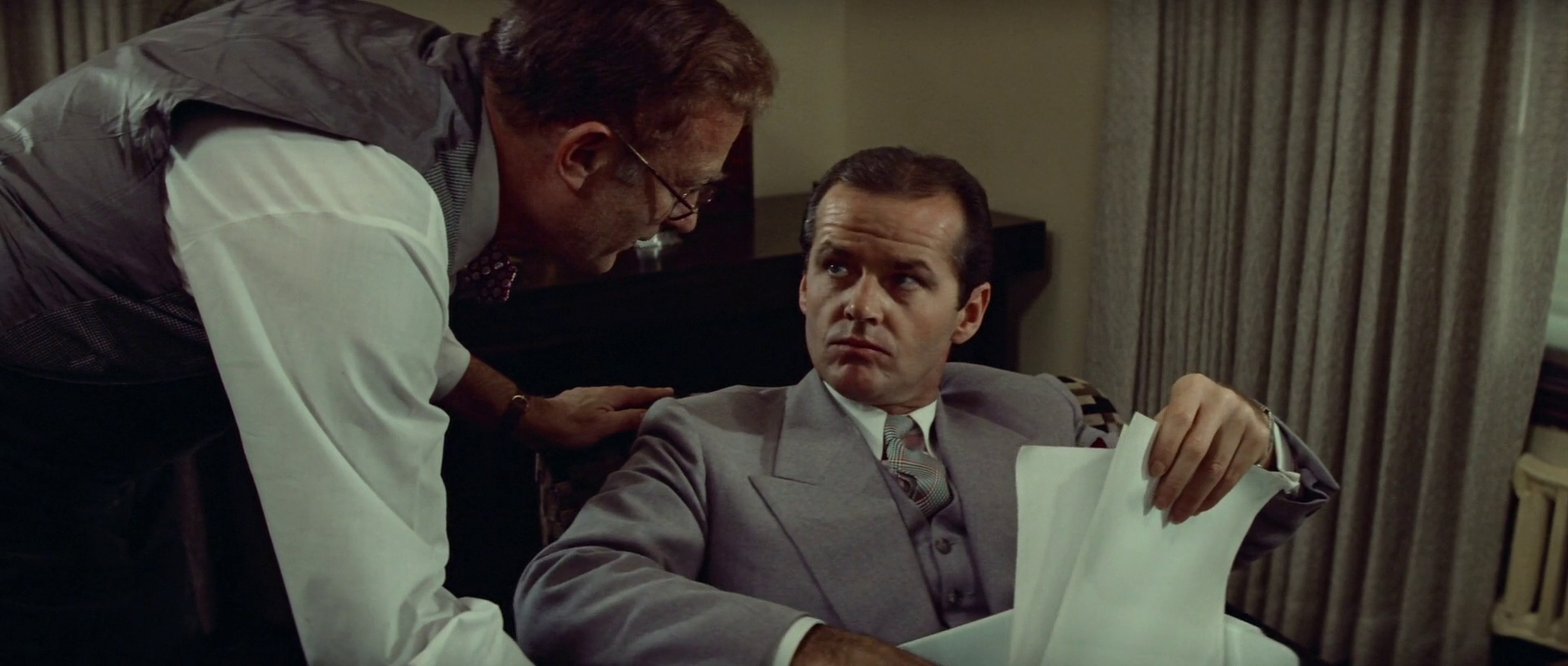 Joe Mantell and Jack Nicholson