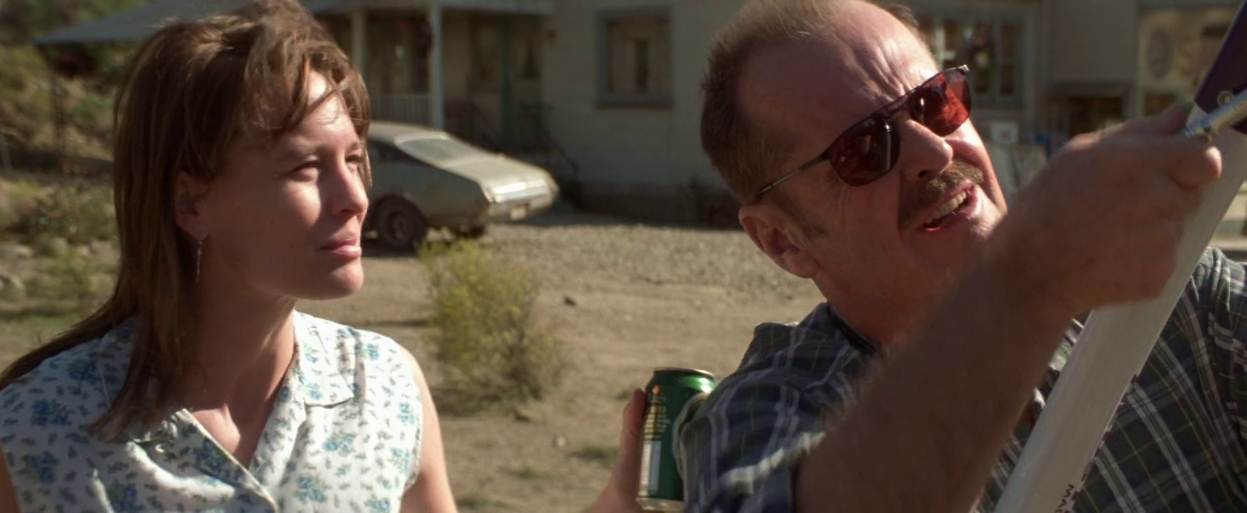 Robin Wright and Jack Nicholson