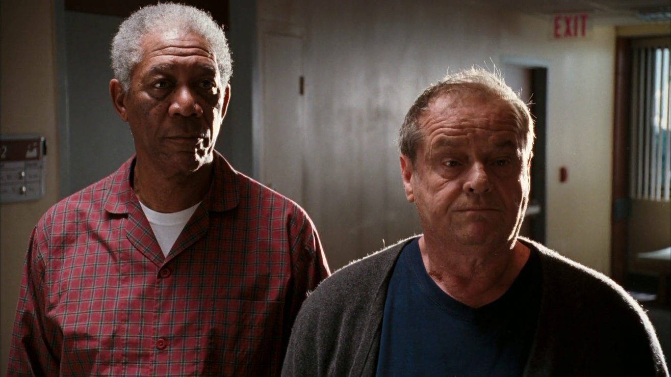 Morgan Freeman and Jack Nicholson