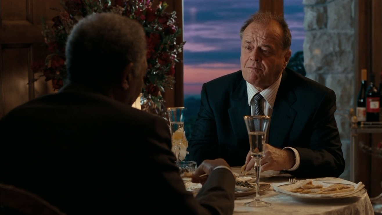 Morgan Freeman and Jack Nicholson