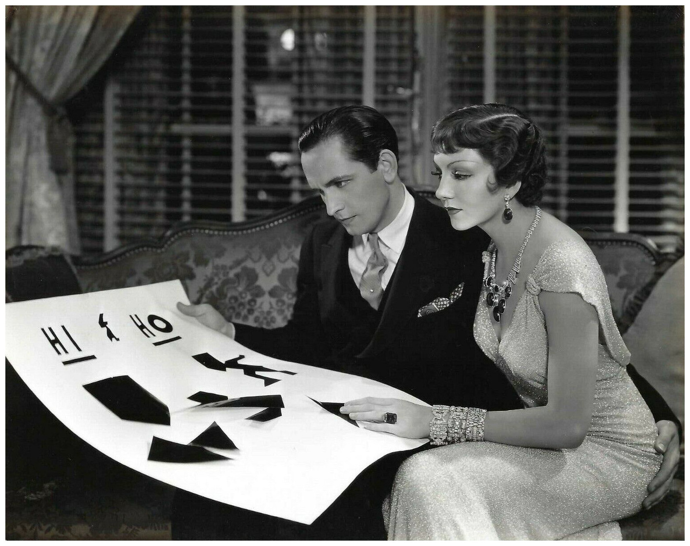 Fredric March, Claudette Colbert