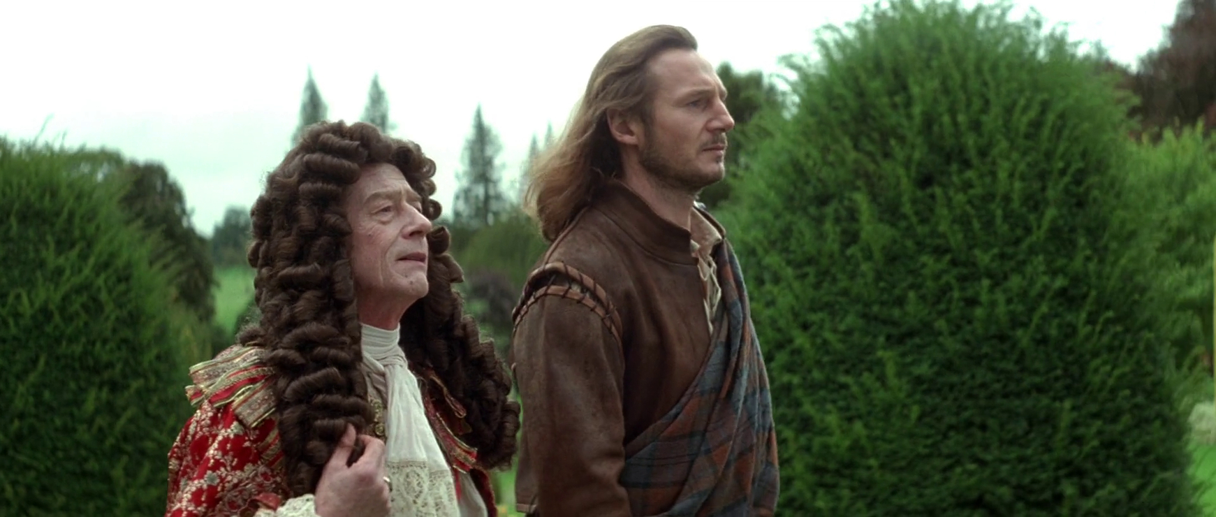 John Hurt and Liam Neeson