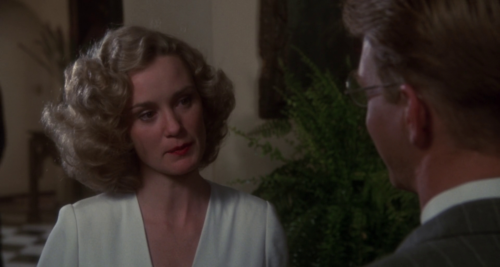 Jessica Lange and Darrell Larson