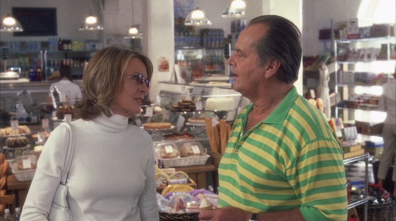 Diane Keaton and Jack Nicholson