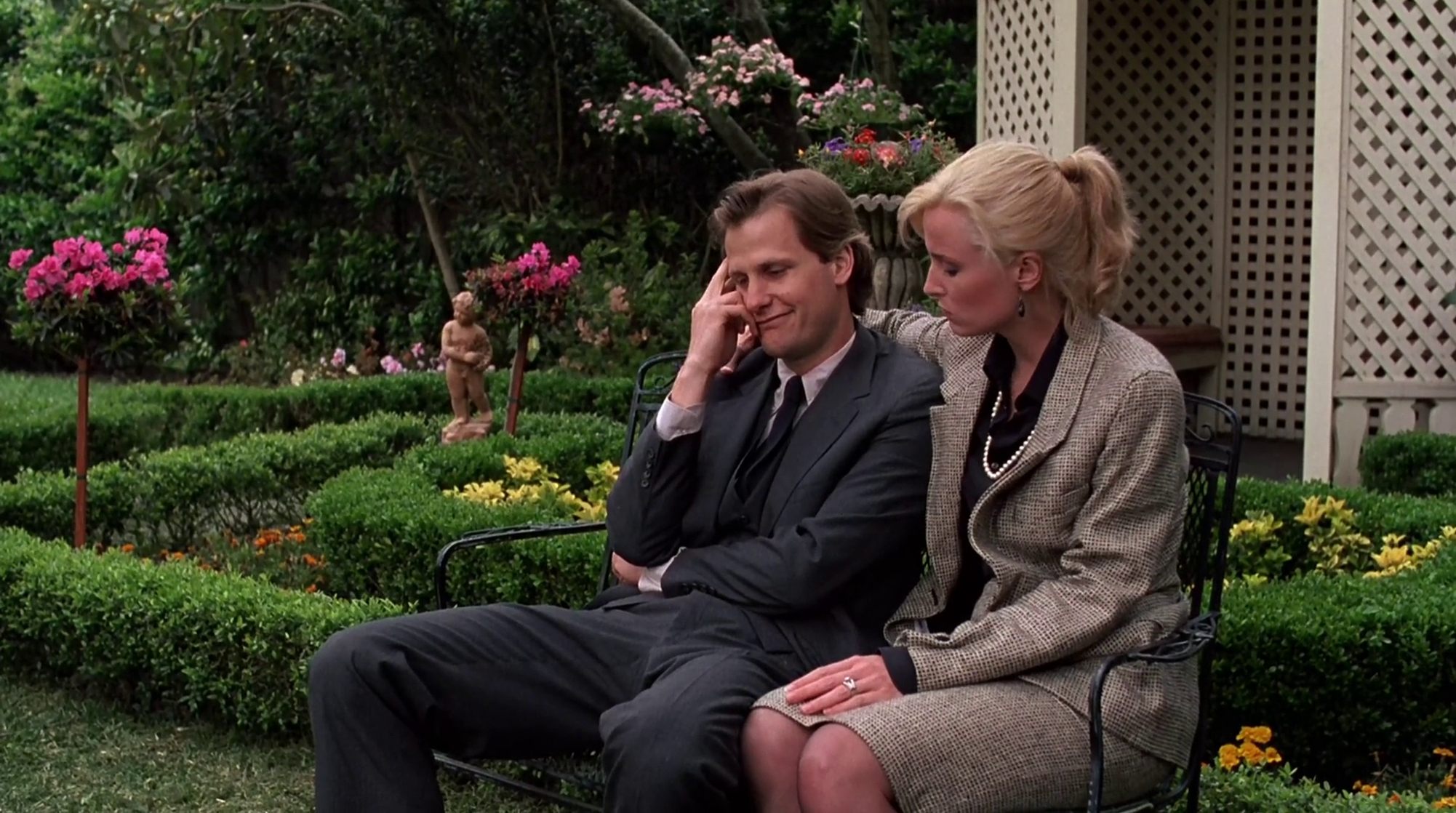 Jeff Daniels and Lisa Hart Carroll