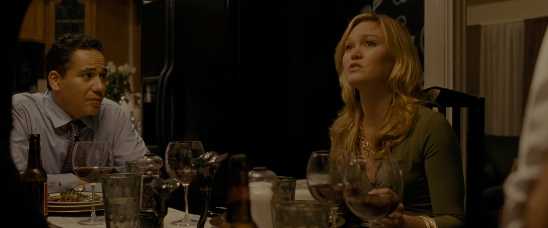 John Ortiz and Julia Stiles