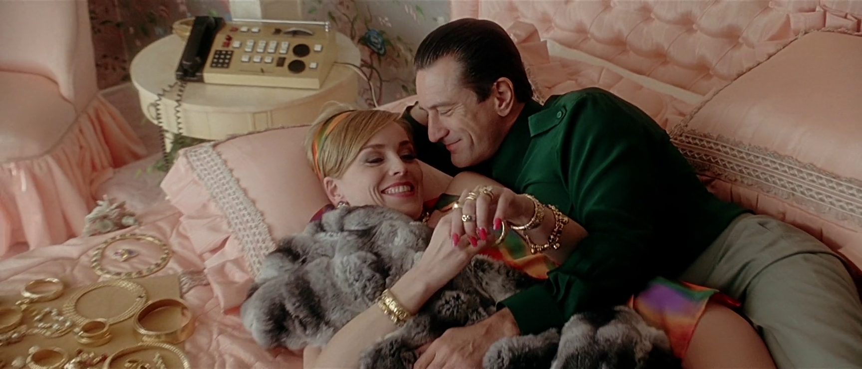 Sharon Stone and Robert De Niro