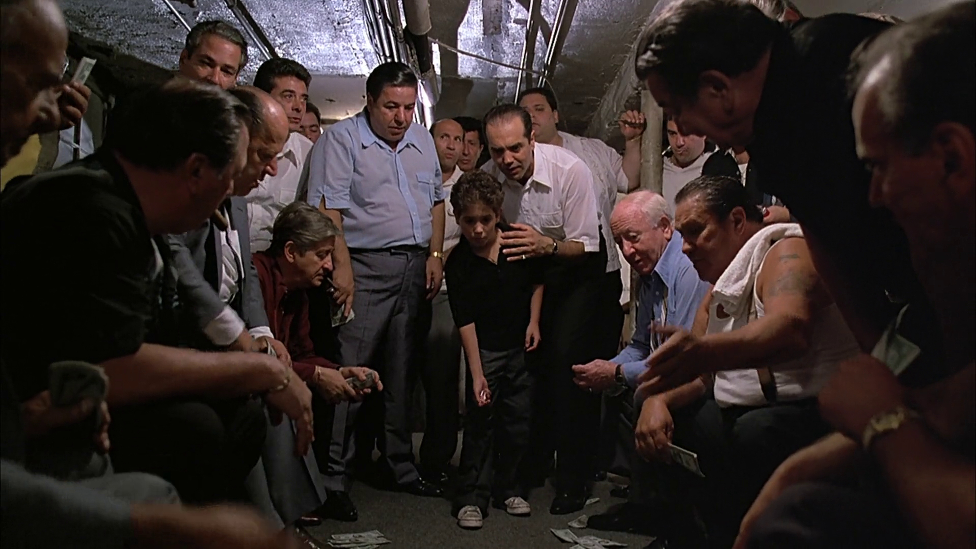 Clem Caserta, Francis Capra and Chazz Palminteri