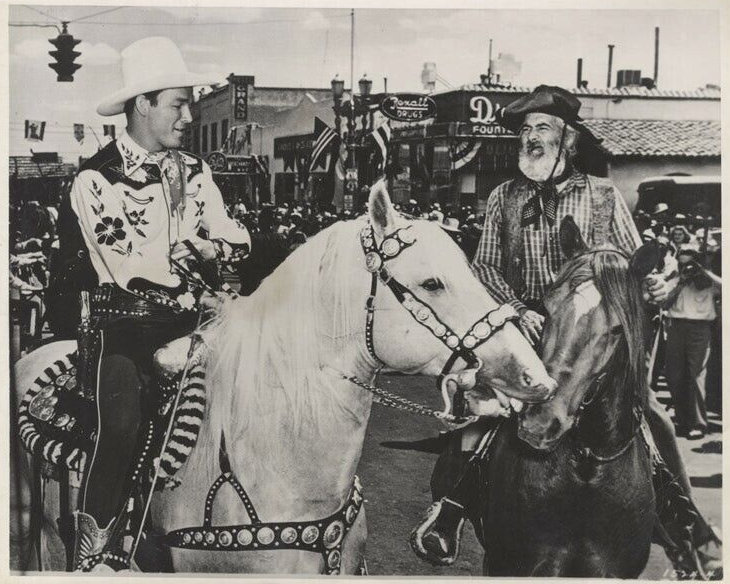 Roy Rogers, George 'Gabby' Hayes
