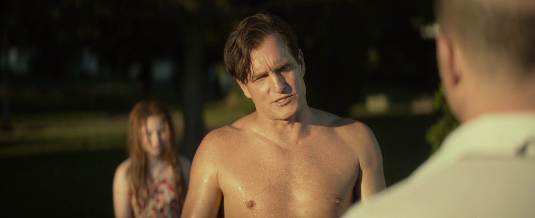 Woody Harrelson and Darrin Baker