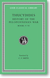 Picture of Thucydides: Volume III (Loeb Classical Library)