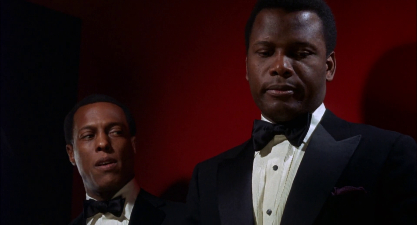 Leon Bibb and Sidney Poitier
