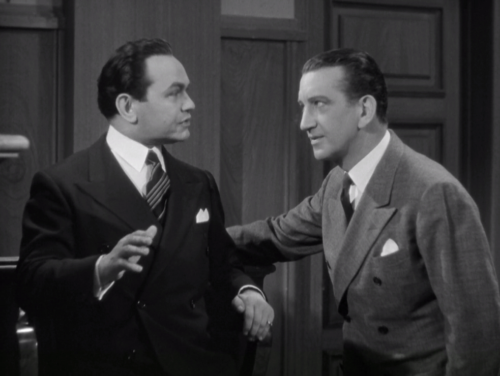 Edward G. Robinson and John Litel