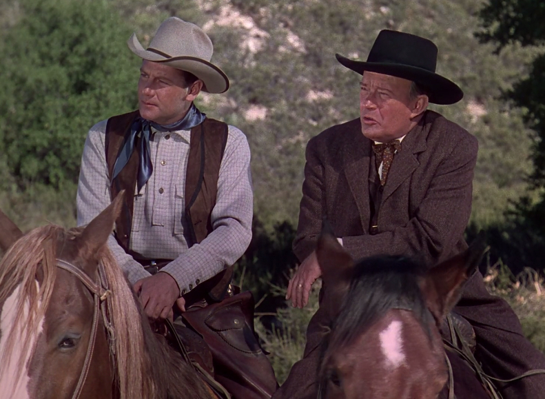 Joel McCrea and Willard Robertson