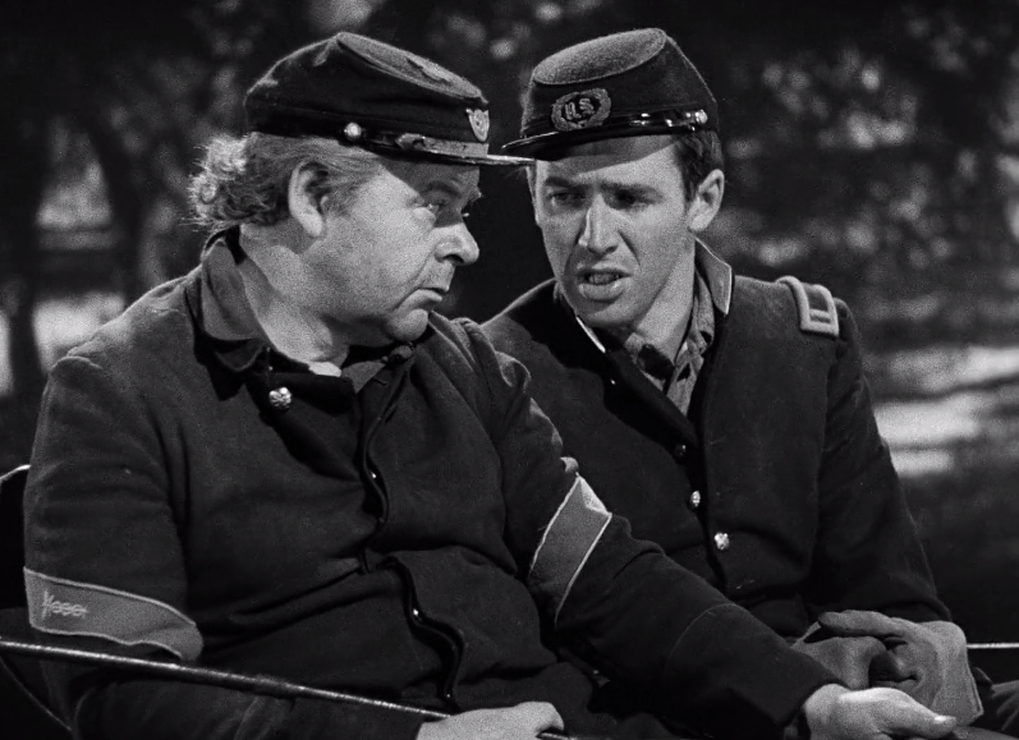 Gene Lockhart and James Stewart