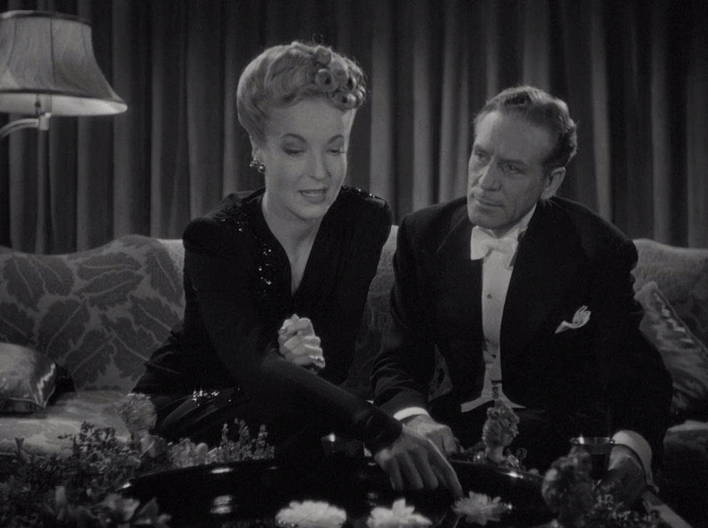 Hillary Brooke and Paul Cavanagh