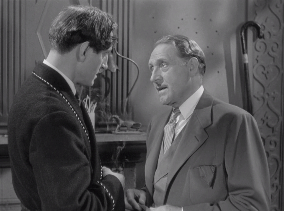 Basil Rathbone and Holmes Herbert