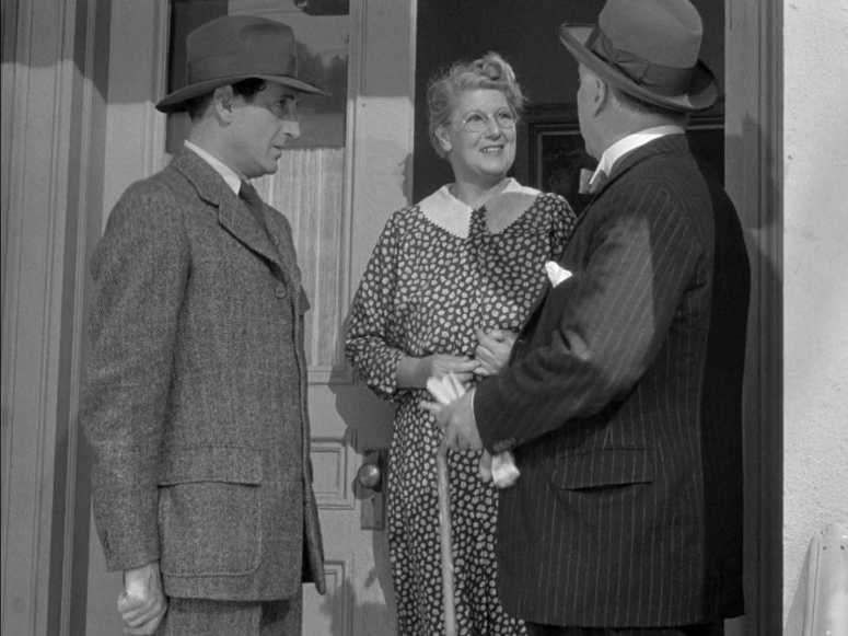 Basil Rathbone, Mary Forbes and Nigel Bruce