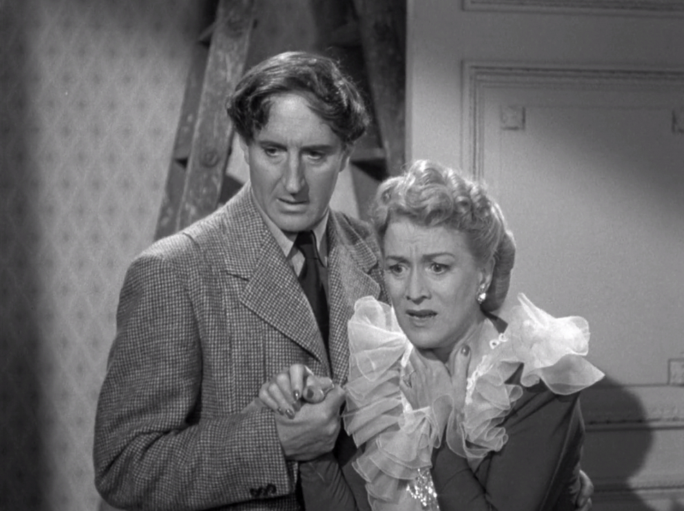 Basil Rathbone and Regina Wallace