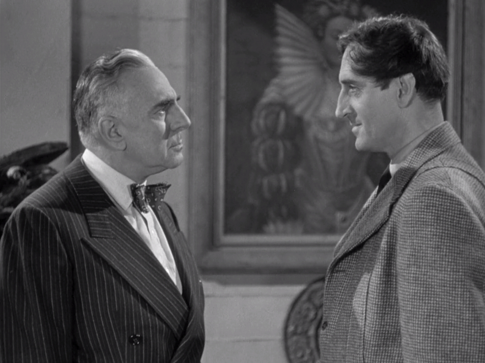 George Zucco and Basil Rathbone