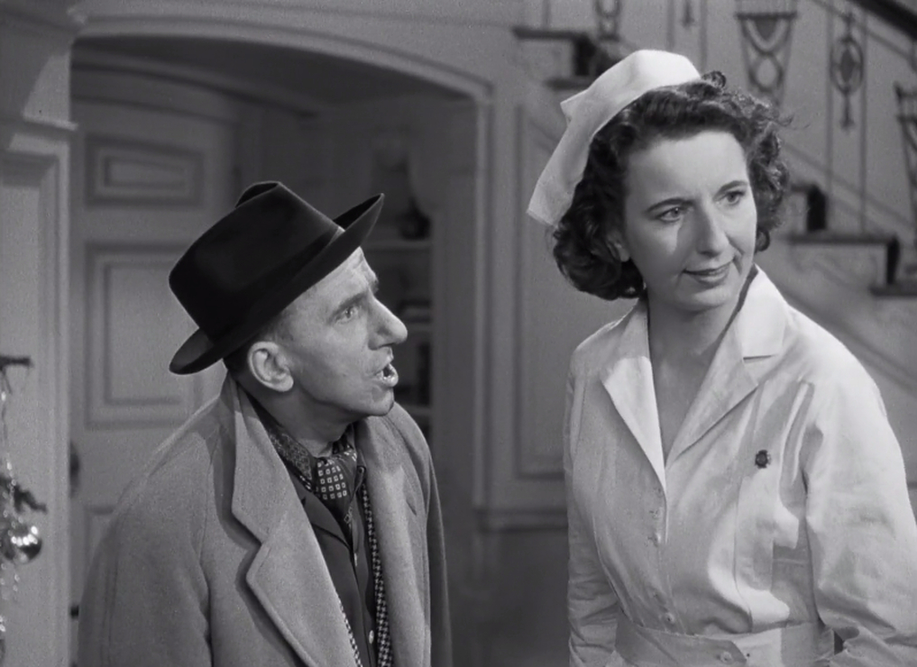 Jimmy Durante and Mary Wickes