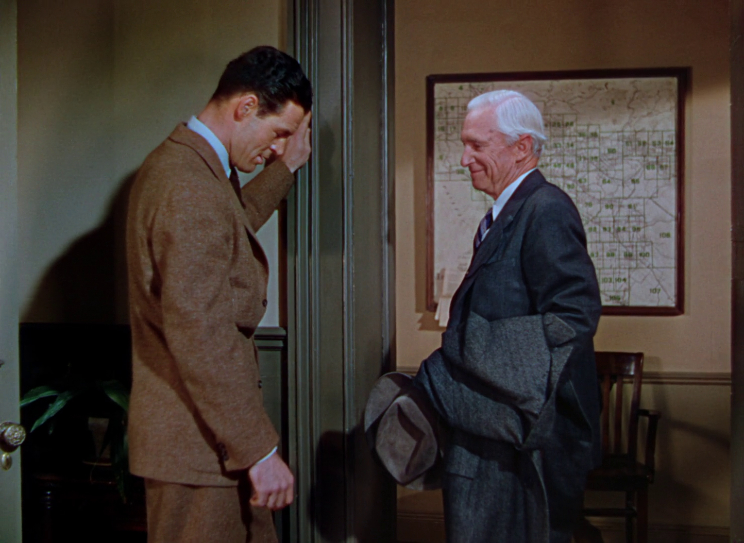 Robert Ryan and Samuel S. Hinds