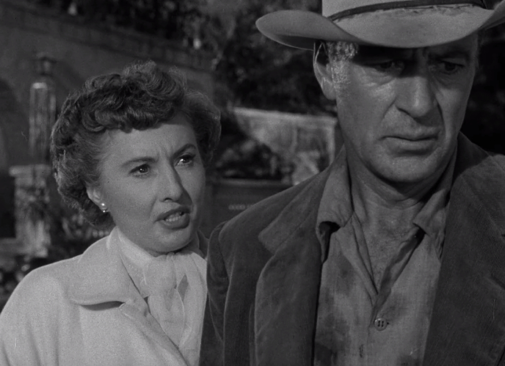 Barbara Stanwyck and Gary Cooper