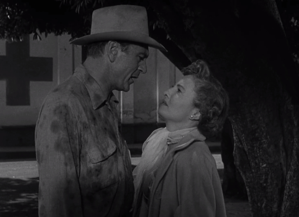 Gary Cooper and Barbara Stanwyck