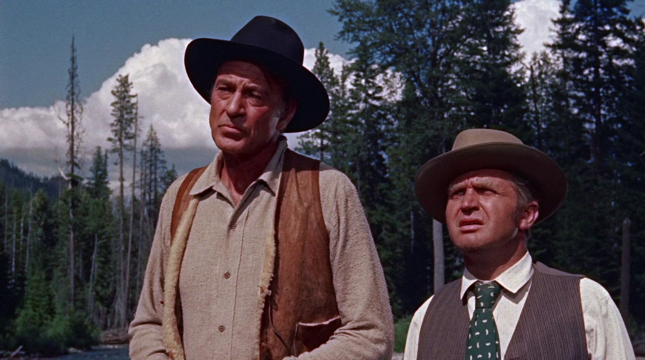 Gary Cooper and Karl Swenson