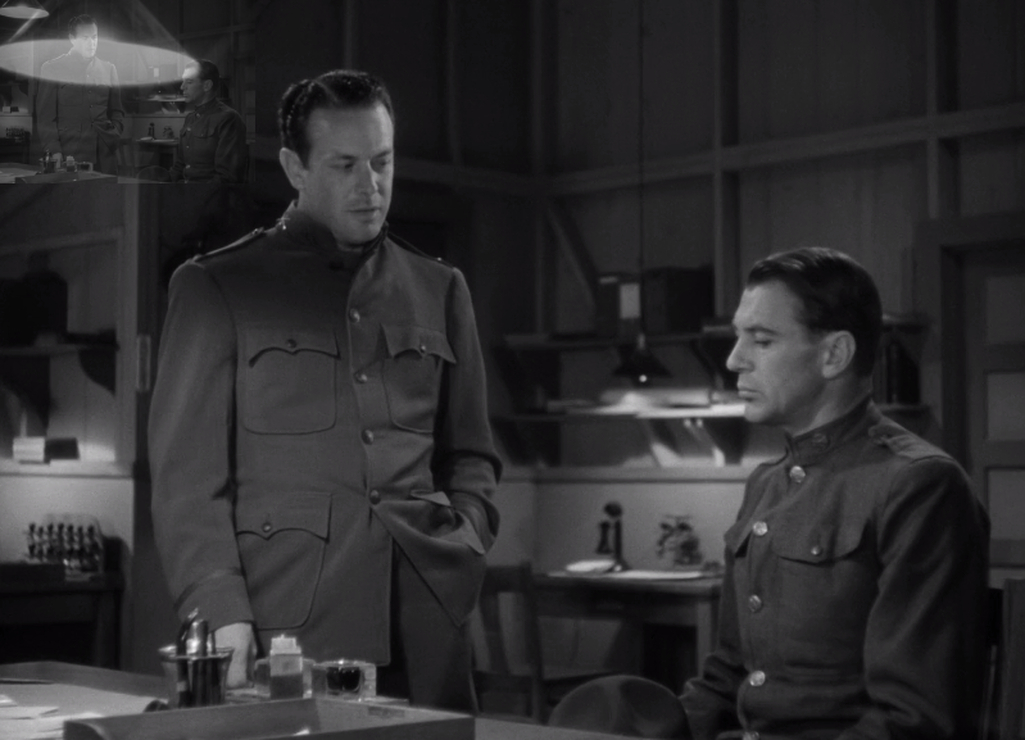 Harvey Stephens and Gary Cooper