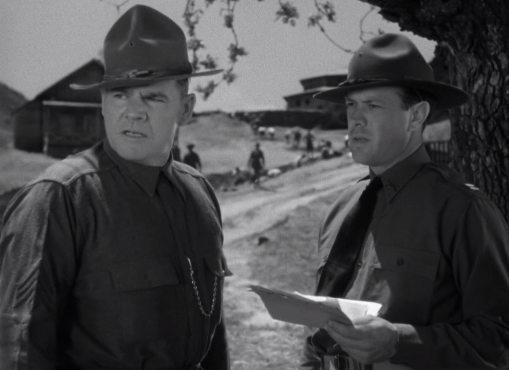 Pat Flaherty and Harvey Stephens