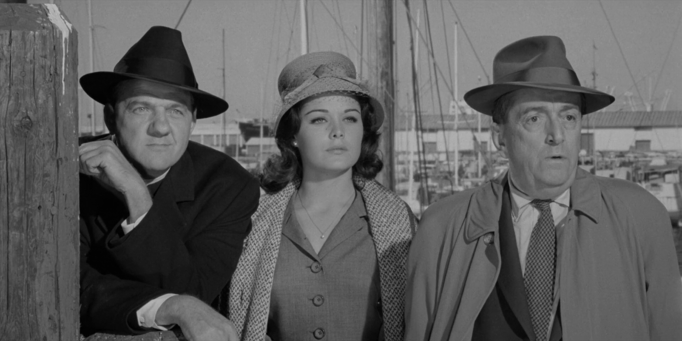 Karl Malden, Joan Blackman, Gage Clark