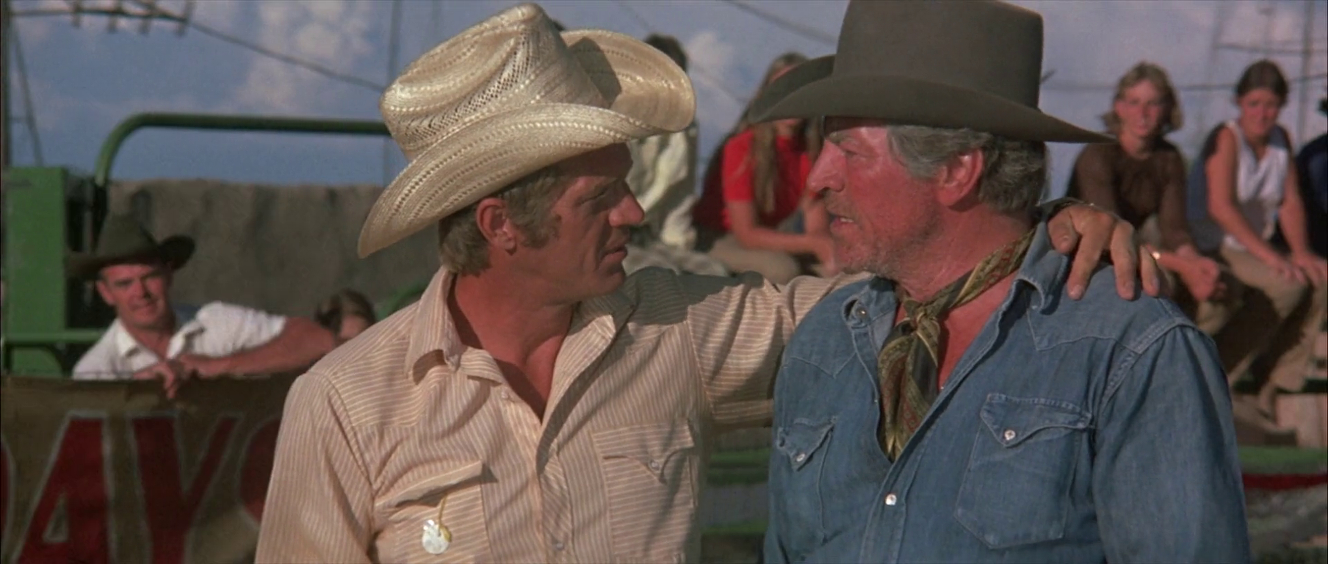 Steve McQueen and Robert Preston