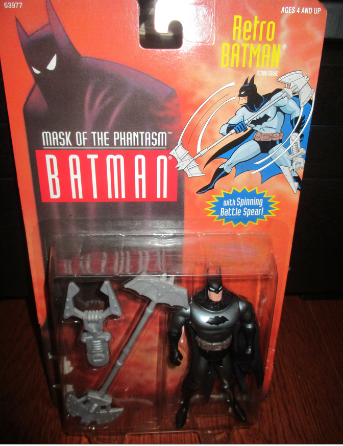 Kenner "Batman: Mask of the Phantasm" - 'Retro Batman' Action Figure ...