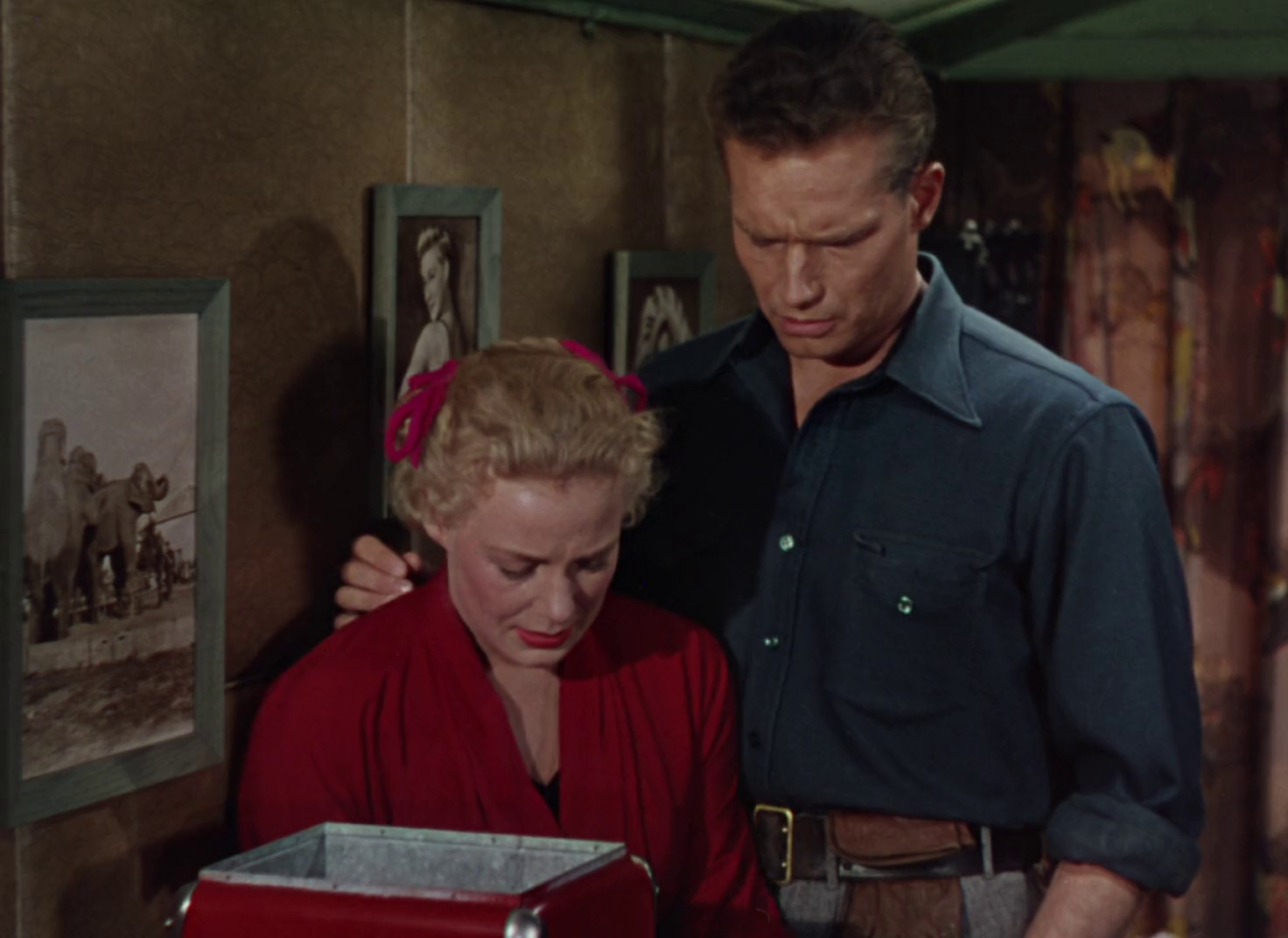 Betty Hutton and Charlton Heston