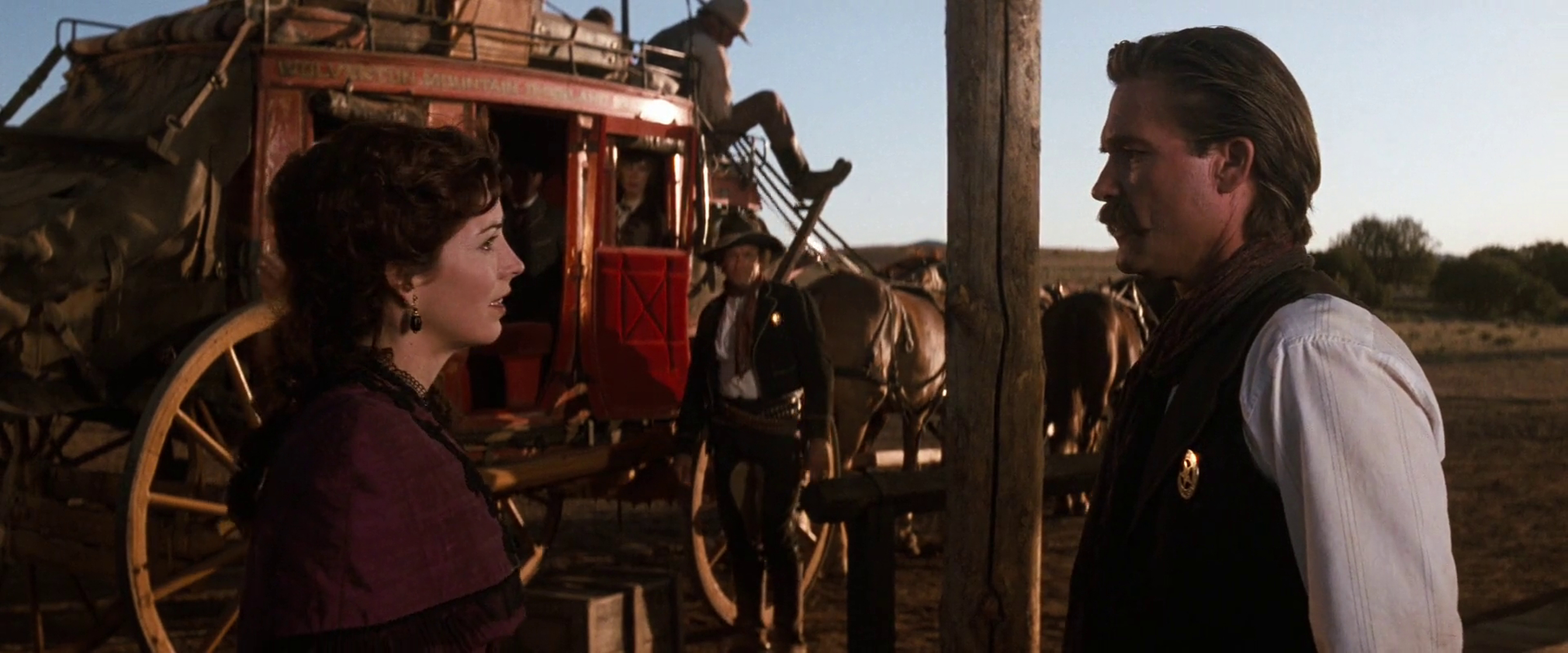 Dana Delany and Kurt Russell