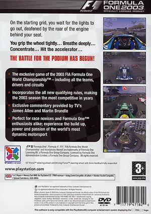 Image of Formula One 2003